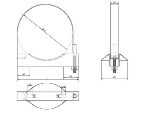 Air Tank Clamp | KPC